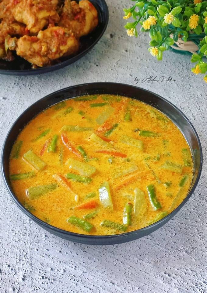 Resep Sayur Labu Siam (pelengkap lontong/ketupat sayur) oleh Vey Alodia ...