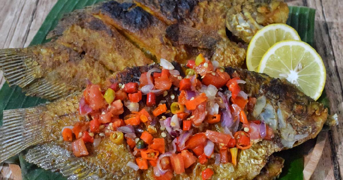 30 resep gurame goreng sambal dabu dabu enak dan mudah - Cookpad