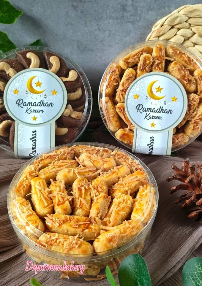 Resep Adonan cookies untuk dua macam oleh Erni Apriana - Cookpad