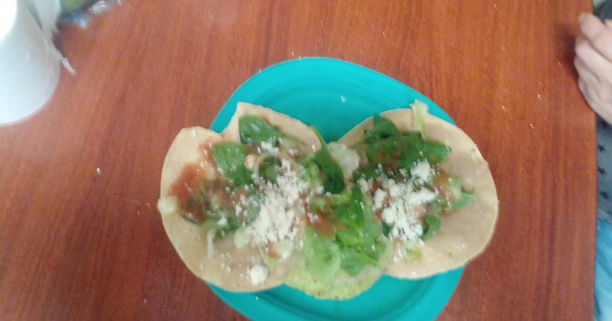 Tostadas Teocui Receta de Afrodita Fiallos- Cookpad