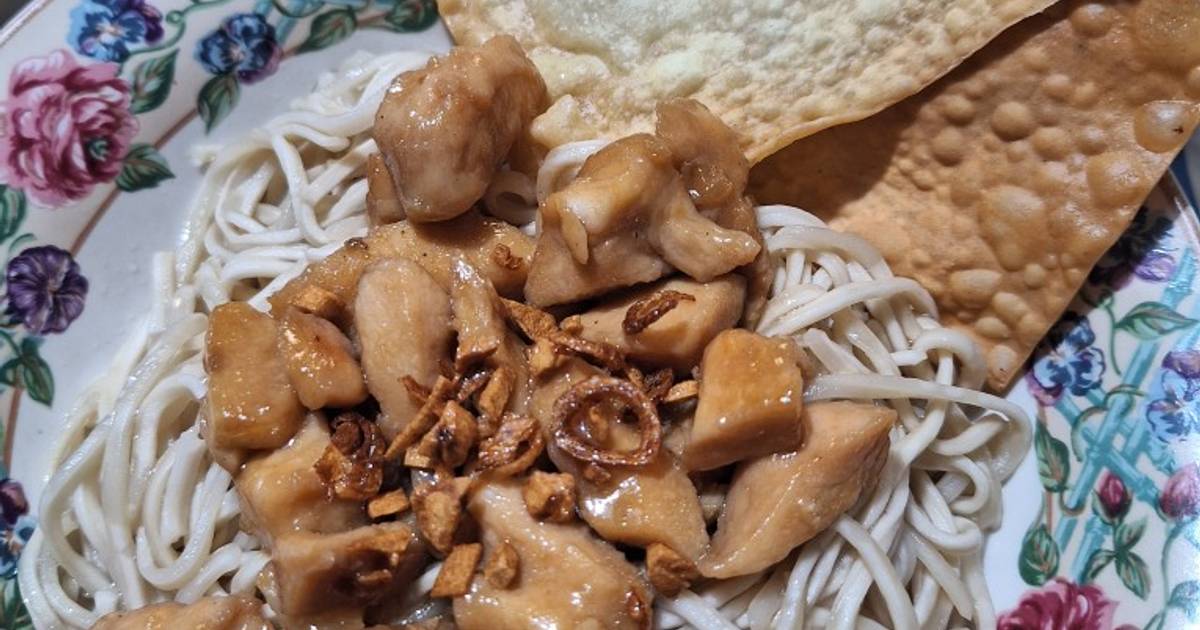 Resep Bakmie Ayam oleh Gisti - Cookpad
