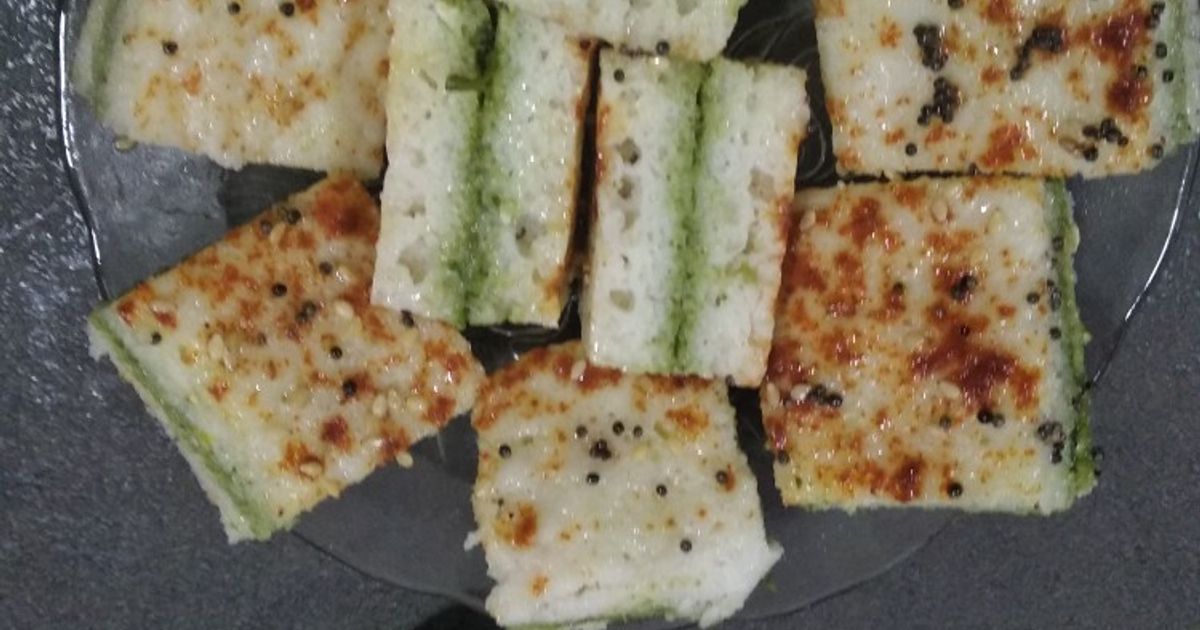 Shilpa Shah દ્વારા રેસીપી સેન્ડવીચ ઢોકળા,(Sandwich Dhokla Recipe In ...