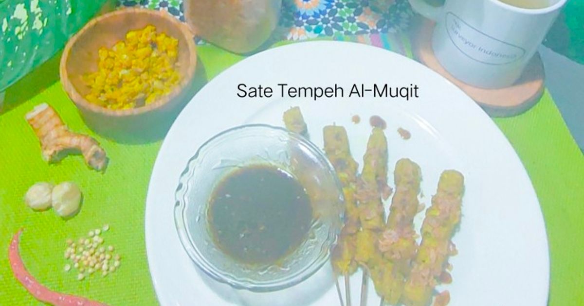 Resep Sate Tempeh Al Muqit 😇👍🏻🙏🏻🤍 oleh Dewi Indrasari - Cookpad