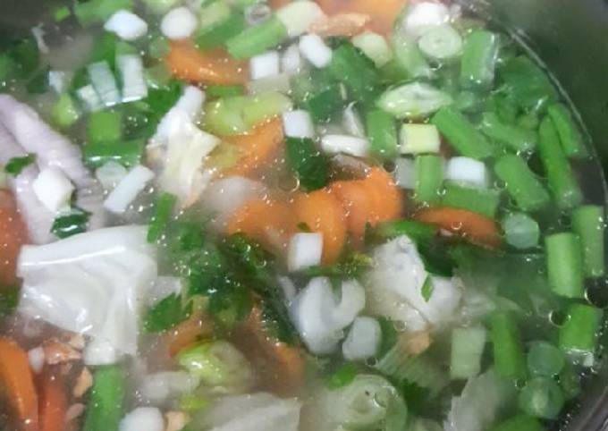 Resep Sup ceker ayam favorite oleh Puspa Aleta - Cookpad