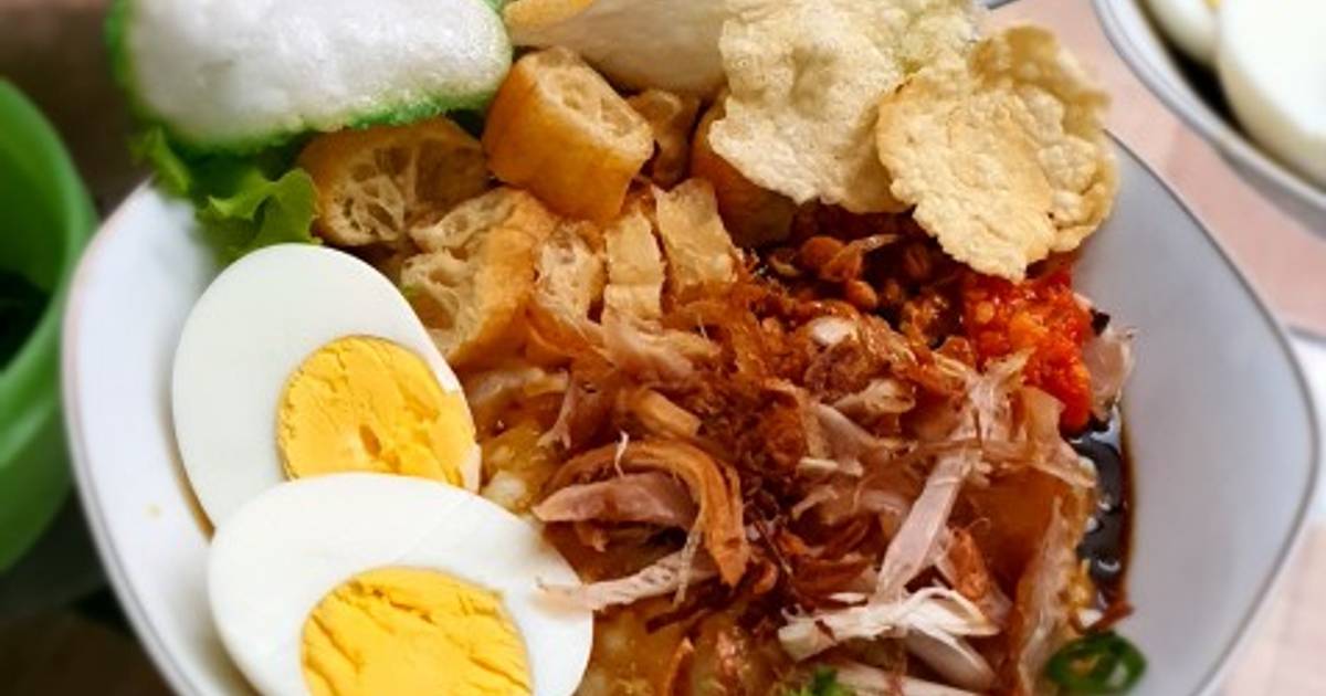 30 resep bubur ayam saring enak dan mudah - Cookpad