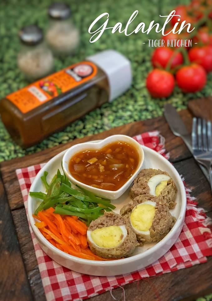 Resep Galantin daging Sapi Giling versi Tiger Kitchen oleh Lucy Gani ...