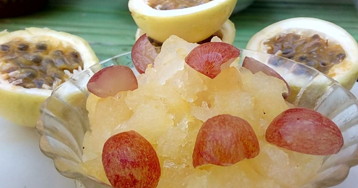 Resep Markisa & Ginger Granita oleh Aisyah Rysa - Cookpad