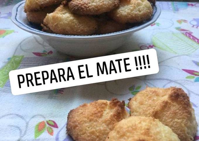 Muy ricas, para acompañar el mate (coquitos) Receta de Xiime Godoy- Cookpad