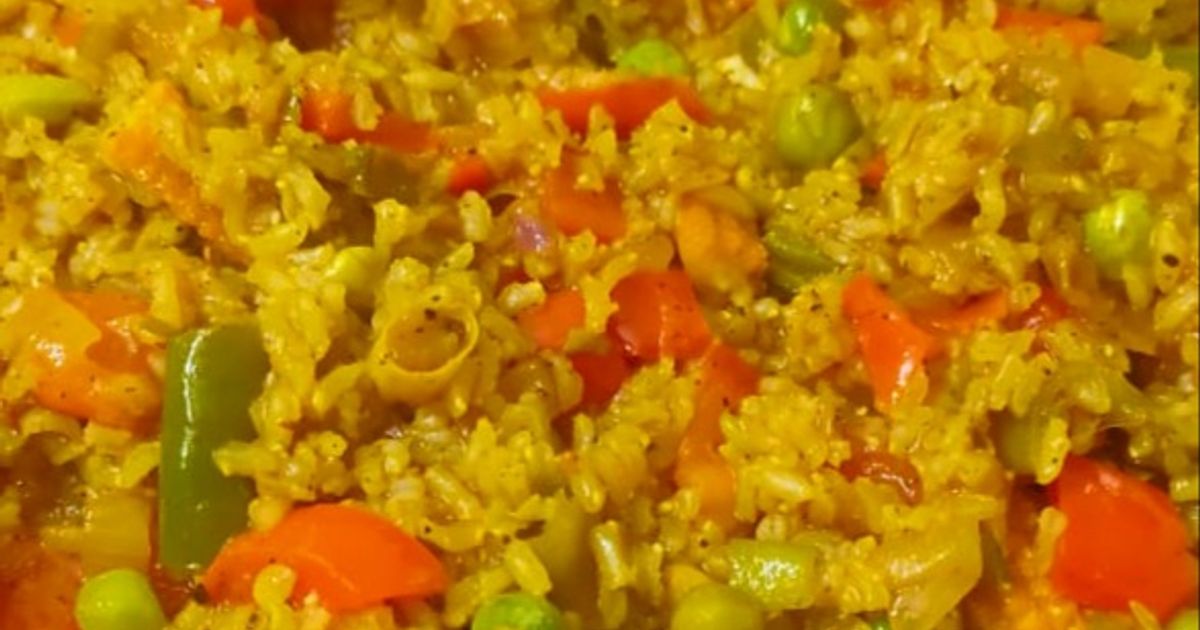 Brown Rice Pulao Recipe by Divya - Cookpad