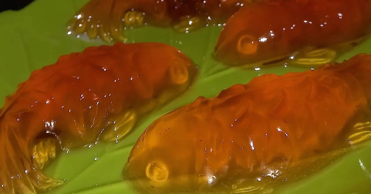 Resep Jelly koi simple kesukaan anak oleh Nanda Mahabati - Cookpad
