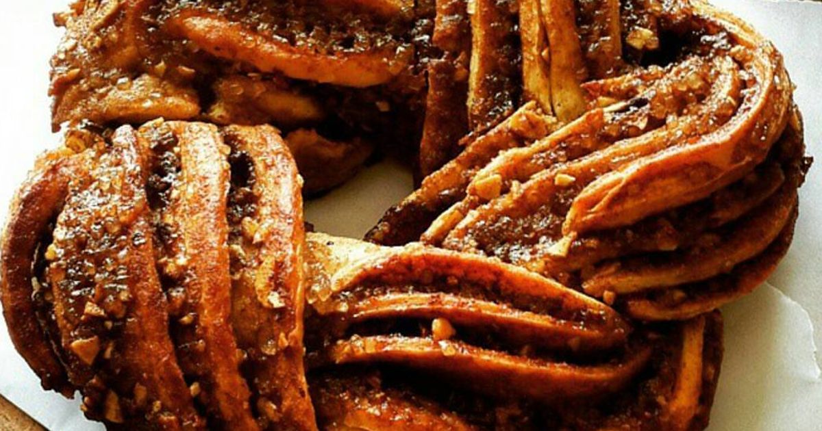 Estonian Kringle #Bread Recipe By Anjali Ramaswamy