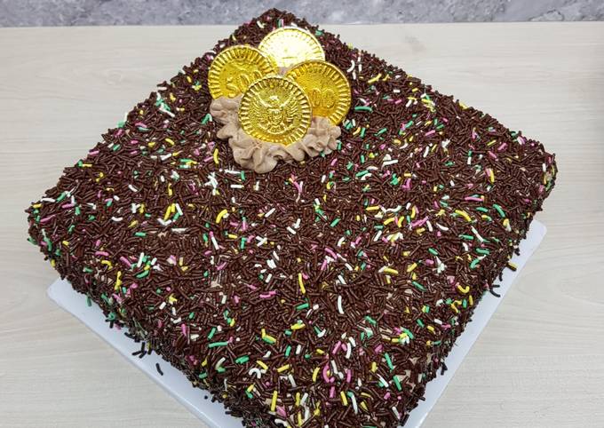 Resep Milo ice cake oleh shanty - Cookpad