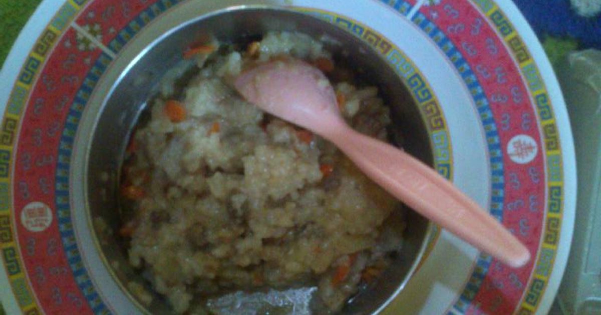 Resep Nasi Tim Hati Sapi (Slow Coker) oleh Anna Andrian - Cookpad