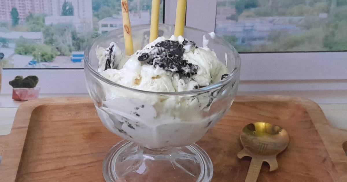 Resep Es Krim Oreo Homemade oleh Titisari Lesanpura - Cookpad