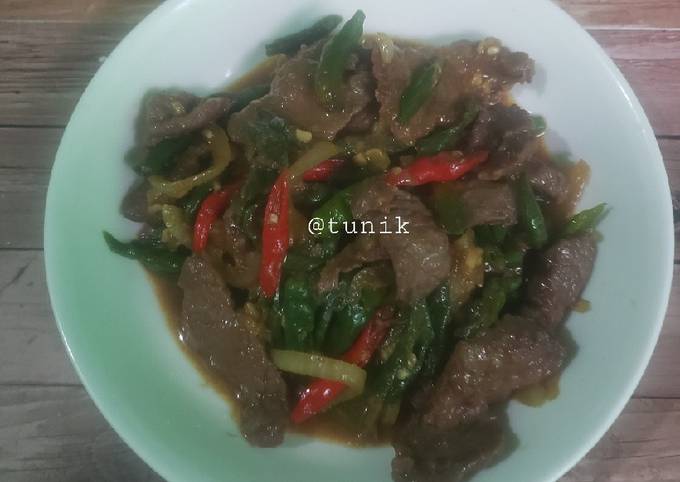 Resep Oseng Daging Praktis oleh tunik 🍀 - Cookpad
