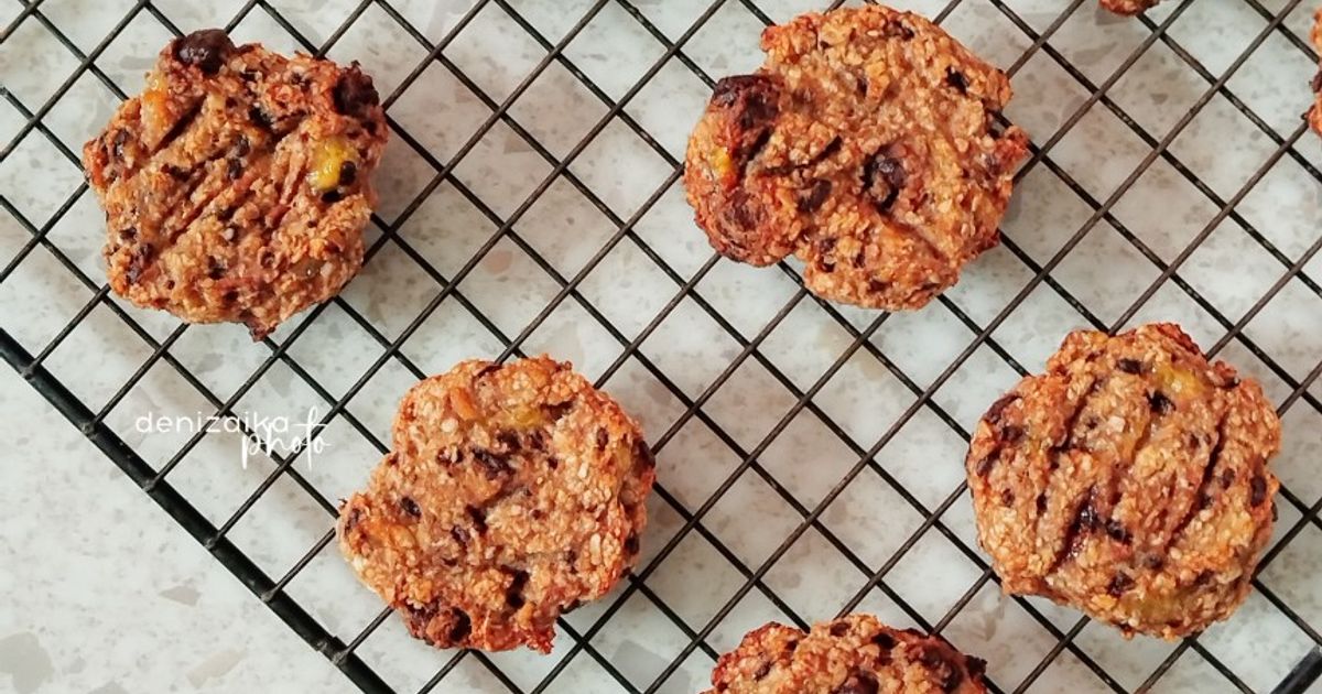 Resep Healthy Cookies (Cuma 3 Bahan) oleh Deniza Ika - Cookpad