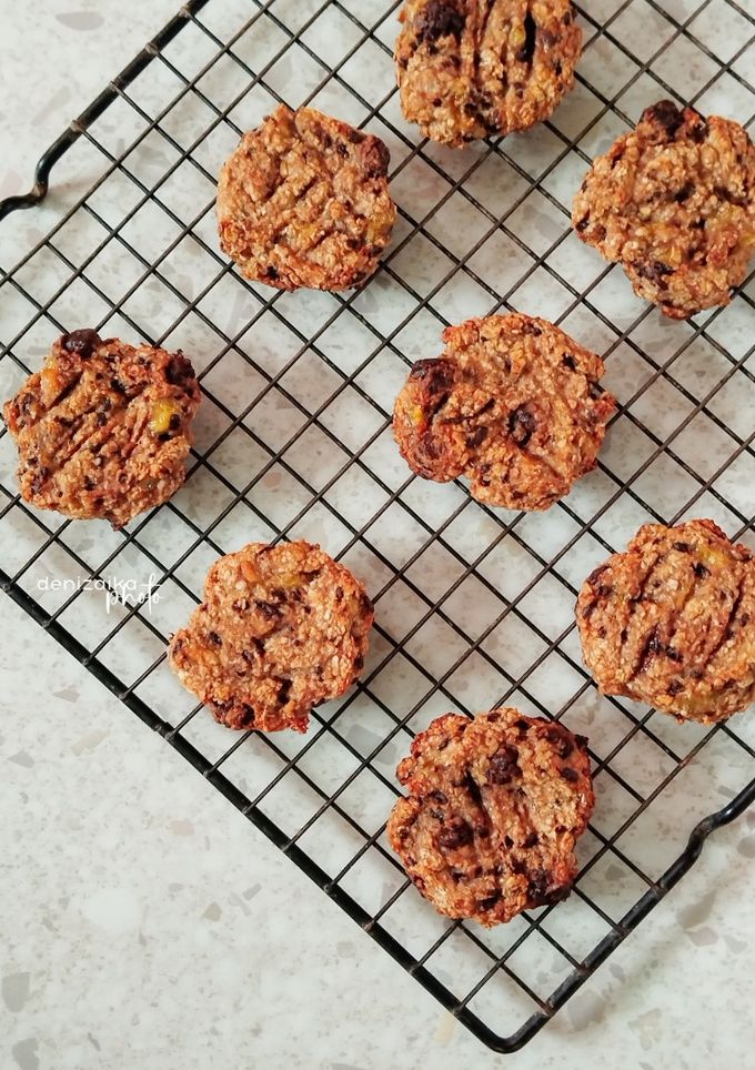 Resep Healthy Cookies (Cuma 3 Bahan) oleh Deniza Ika - Cookpad