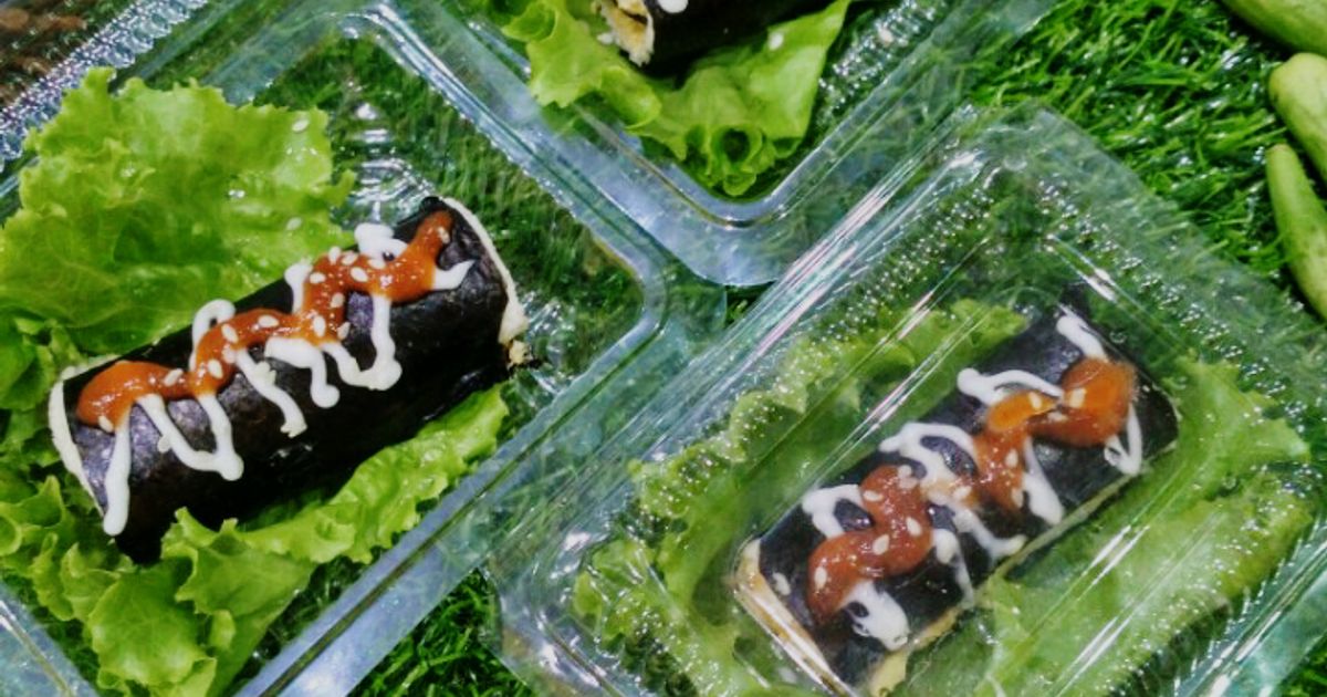 Resep Kimbab Sandwich Simple oleh Anugrah_yaniputri - Cookpad