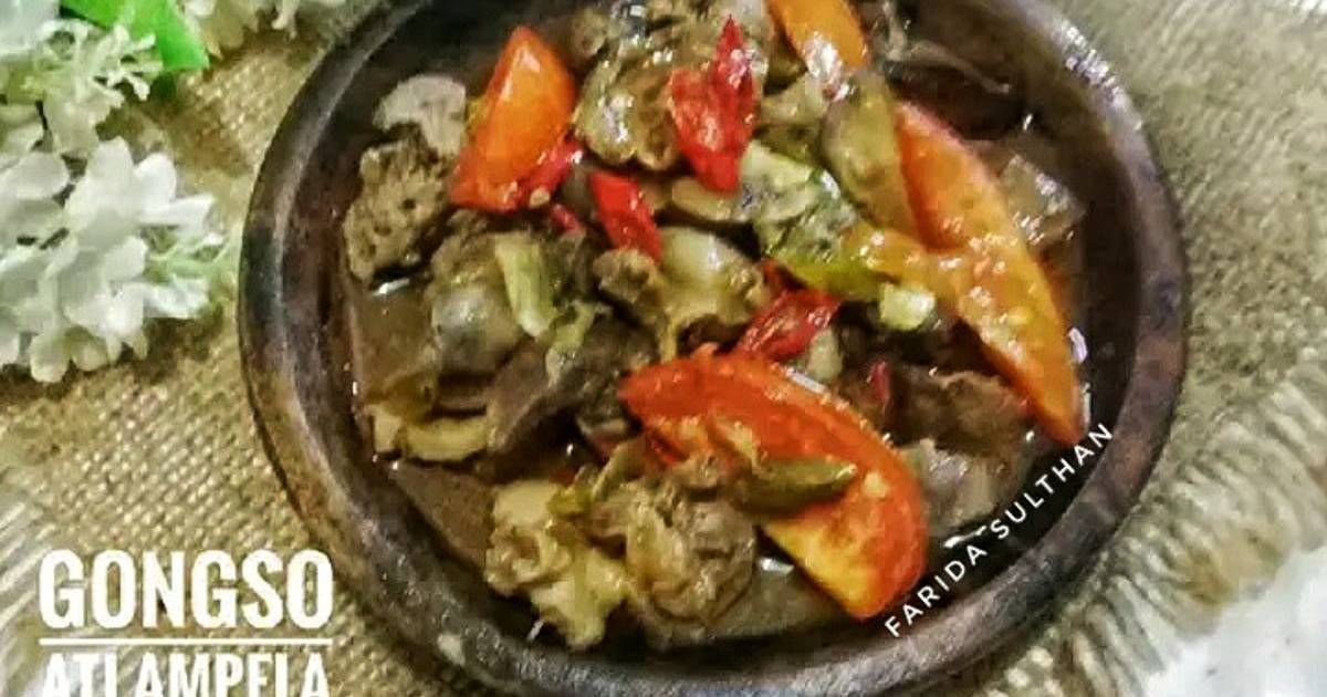 Resep Gongso Ati Ampela oleh farida Sulthan 🇮🇩 (IG. Malika02782) - Cookpad