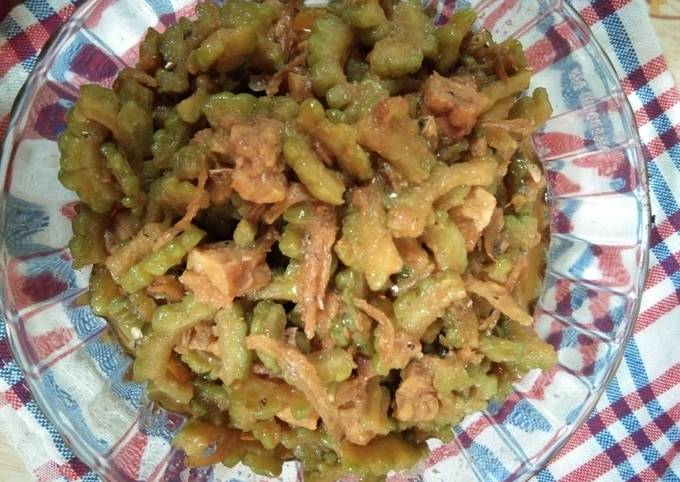 Resep Tumis pare teri tempe sederhana oleh Mami Endis - Cookpad