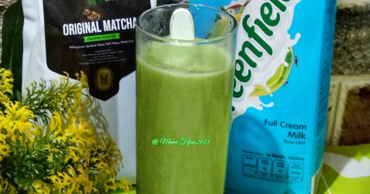 Resep Macha Susu Hangat Oleh Lanjarsihmama Fifian Masakanrumahan Cookpad