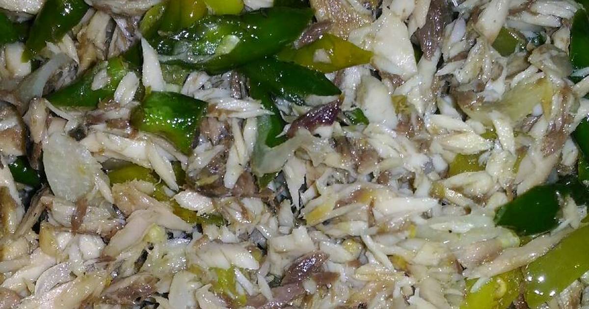 Resep Ikan tongkol suir cabe hijau oleh Anggun Ce'nDut - Cookpad