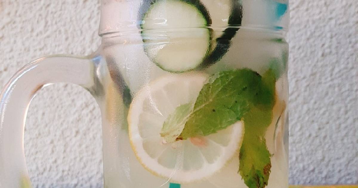 Limonada con menta, pepino y jengibre Receta de Norali - Cookpad