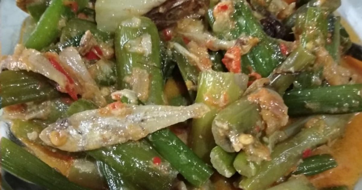 Resep 6. Oseng Lompong + Teri Simple oleh Dapur Umma Fifi - Cookpad