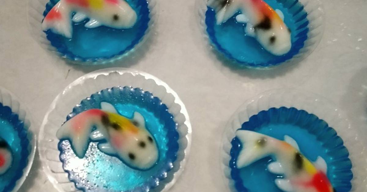 Resep Puding Jelly ikan koi oleh Dapur Maya - Cookpad