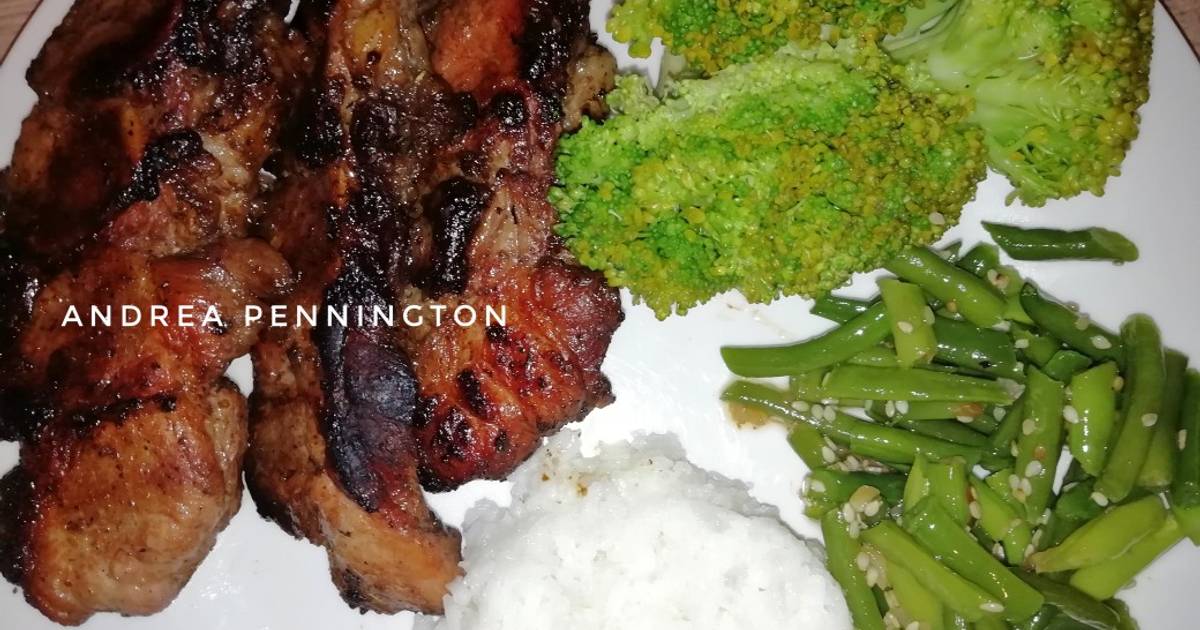 Riblets en barbacoa Receta de Andrea Pennington 🇬🇹- Cookpad