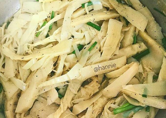 Cách Làm Món Búp Măng Tươi Xào (Fesh Bamboo Shoots Stir-fired)🎋 của ...