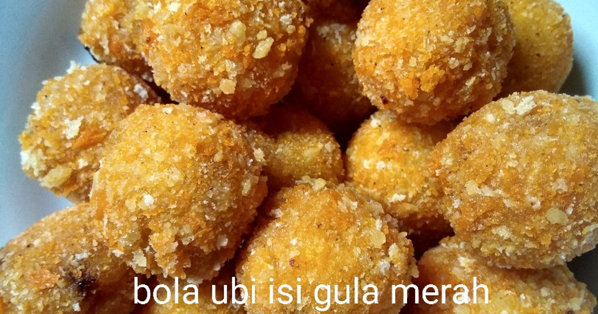 Resep Bola Ubi Isi Gula Merah oleh Nila - Cookpad