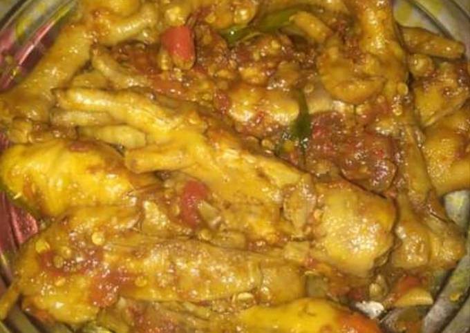 Resep Ceker Mercon oleh Dapur Bunda Rahma - Cookpad