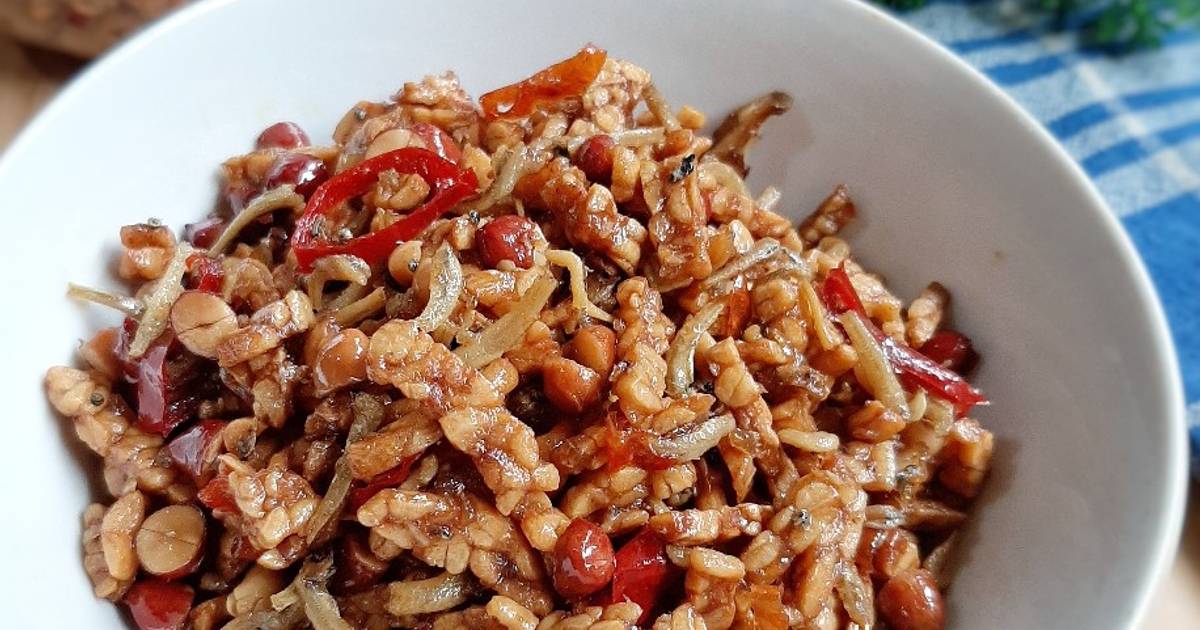 Resep 256. Kering Tempe Teri Kacang oleh Nur Ikasari - Cookpad