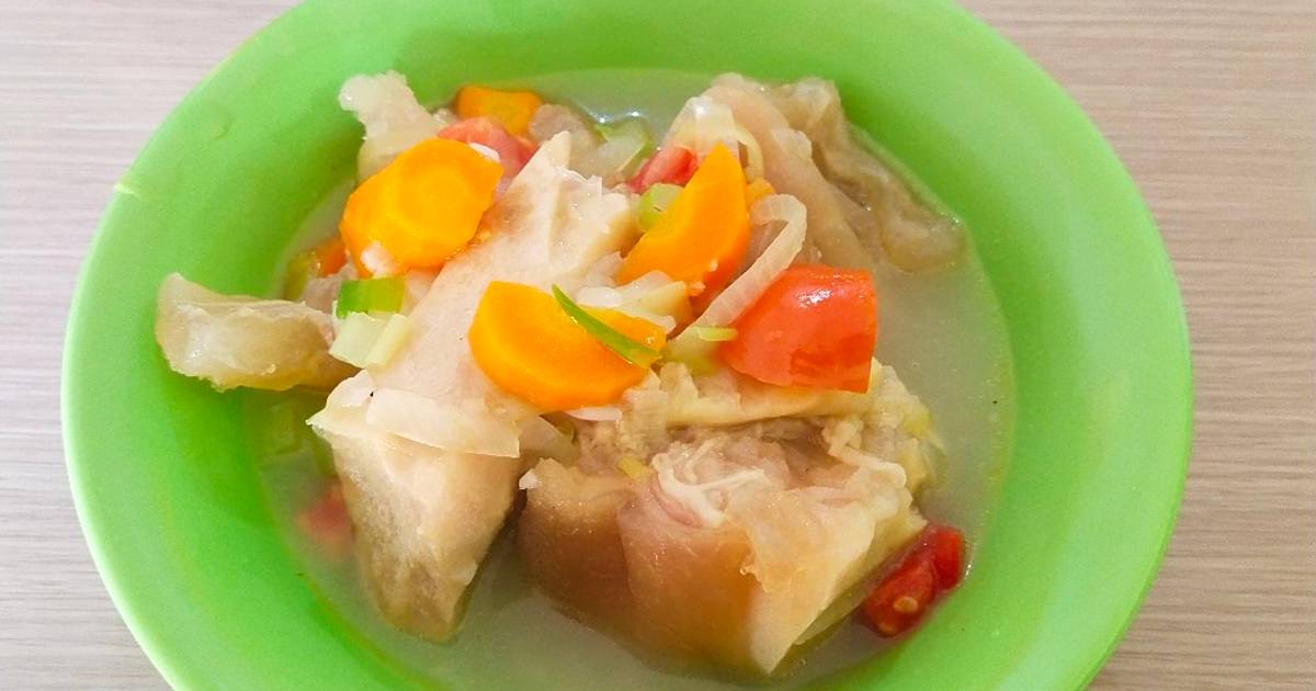 177 resep sup kaki sapi enak dan sederhana ala rumahan - Cookpad