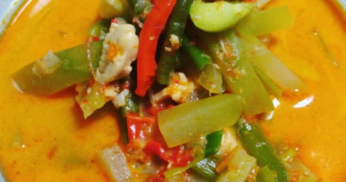 Resep Sayur Lodeh Labu Siam/Manisa/Gondes Sehat Non Msg oleh Mamik Bo ...