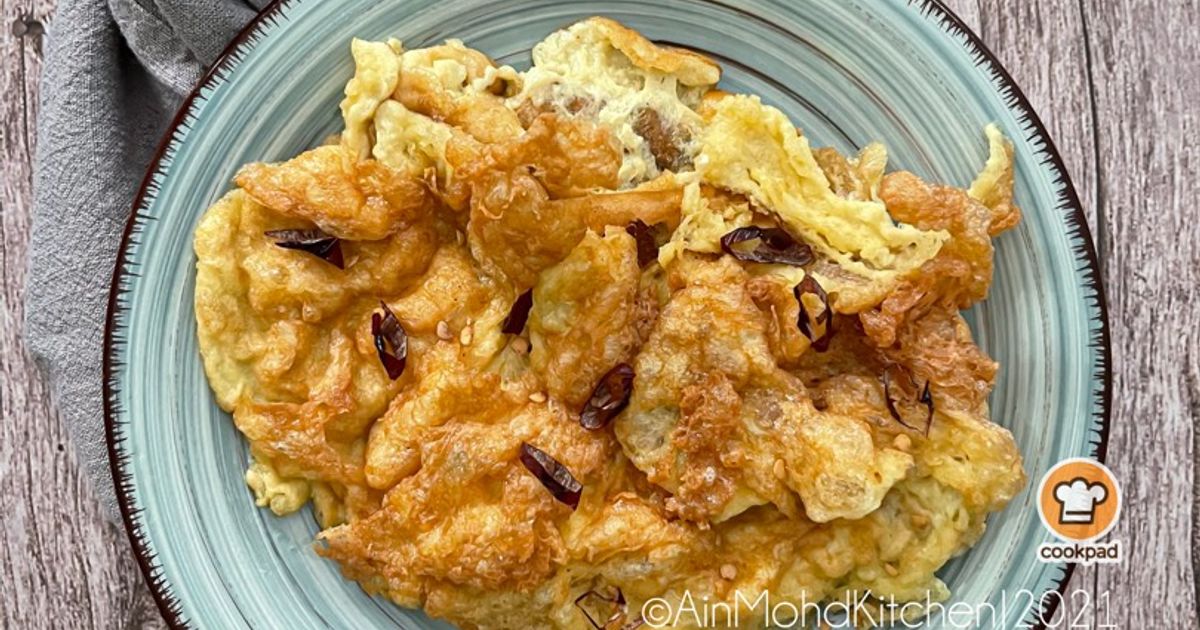 Resipi Telur Dadar Bujang oleh Ain Mohd Kitchen - Cookpad