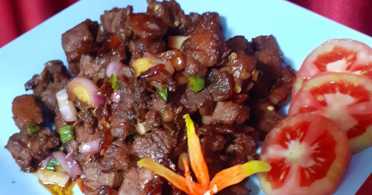 Resep Sate Goreng Daging Sapi oleh Zaza Anisa - Cookpad