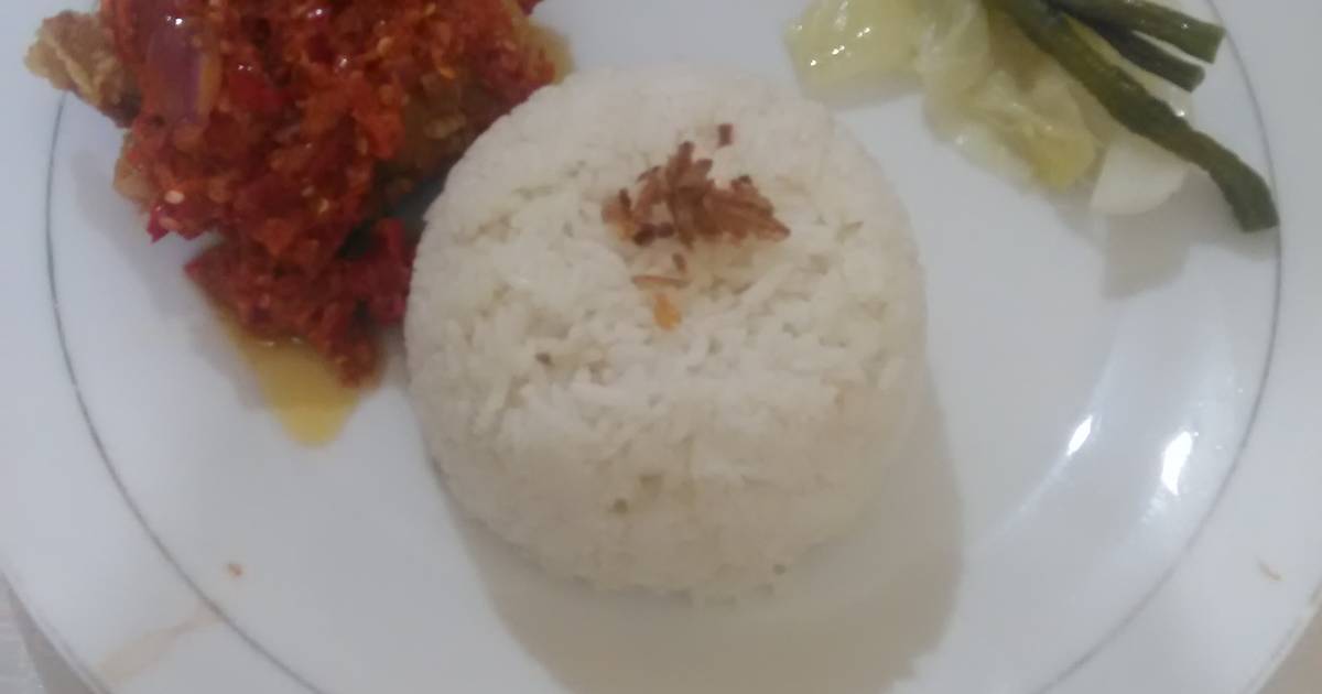Resep Nasi ayam geprek oleh Fandi Nasution - Cookpad