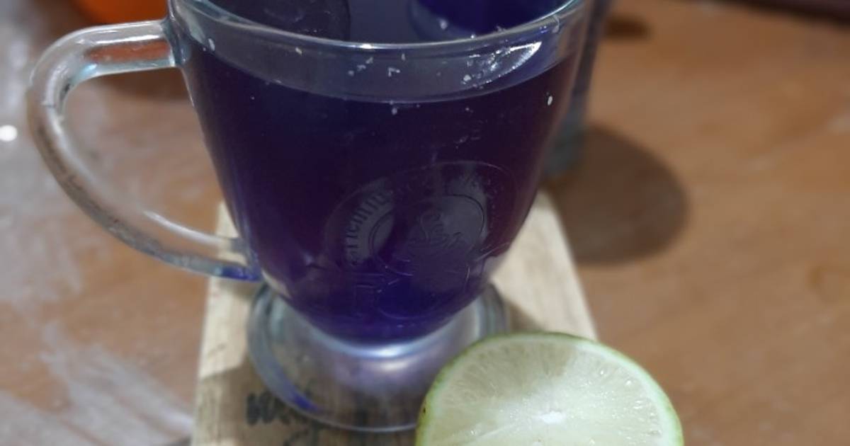 Resep Teh bunga telang oleh Moms Barra - Cookpad