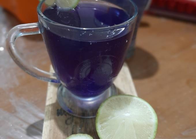 Resep Teh bunga telang oleh Moms Barra - Cookpad