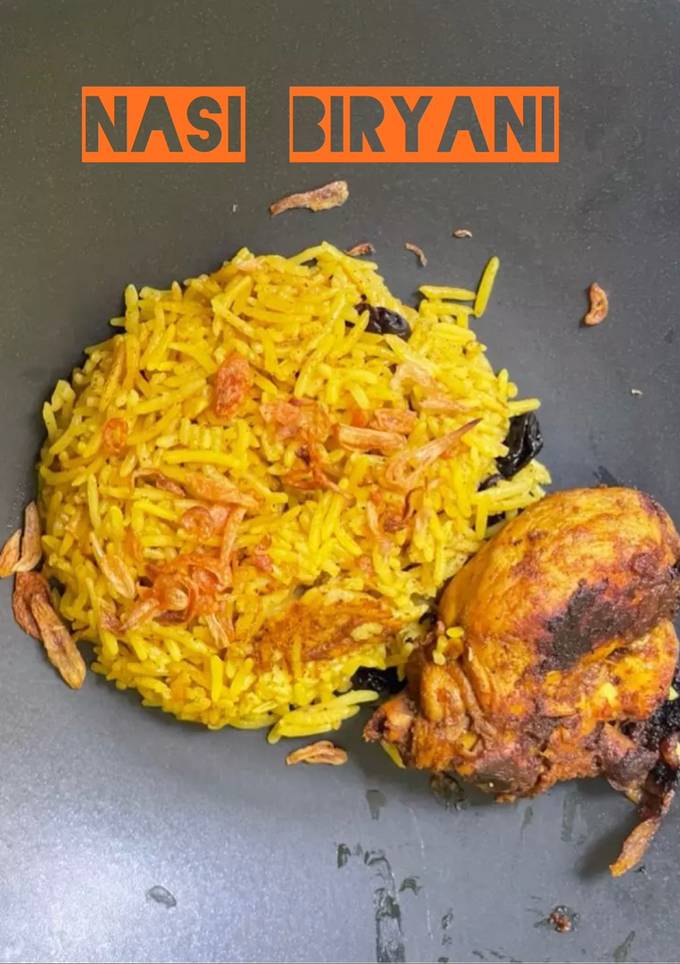 Resep Nasi Biryani Ayam Bumbu Instan Oleh Jihan Kitchen Log Cookpad