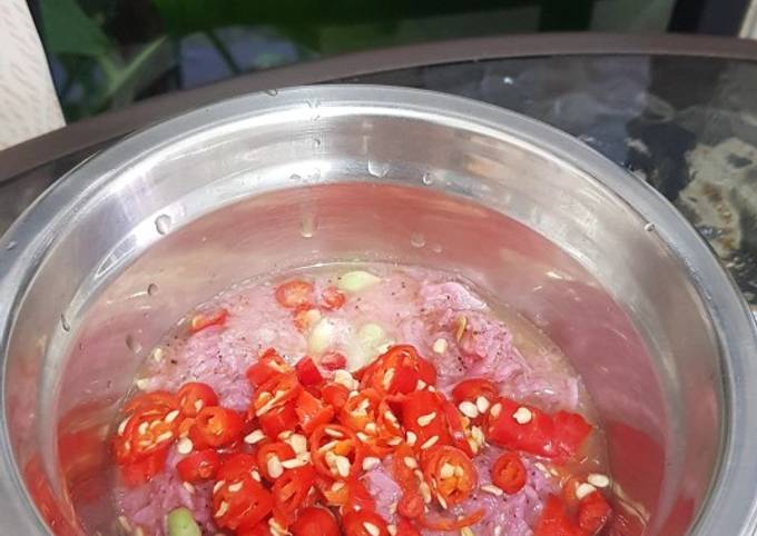 Resep He Koi / Ha Koi / Cin Calok Udang / Cencalok Udang oleh Feny ...