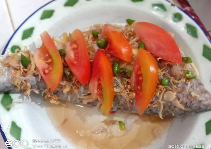 Resep Ikan kakap tim oleh Mom & Daughter Kitchen - Cookpad