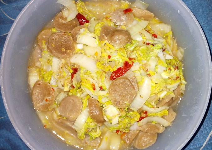 Resep Sawi putih bumbu seblak oleh Fitri Irmala - Cookpad