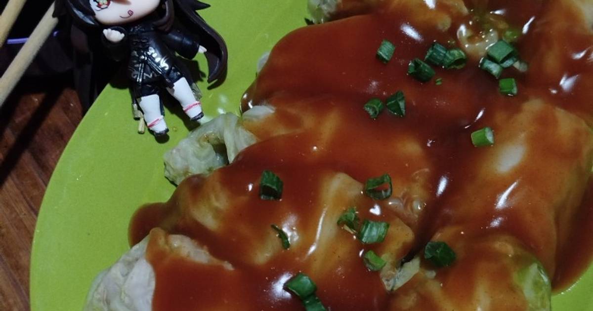 Rollitos de jade Baicai rellenos de cerdo Receta de Nicolás Alberti ...