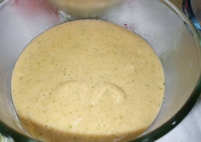 Resep Bubur Jagung Daging Sapi Tempe Bayam MPASI 6 bulan + oleh aisyru ...