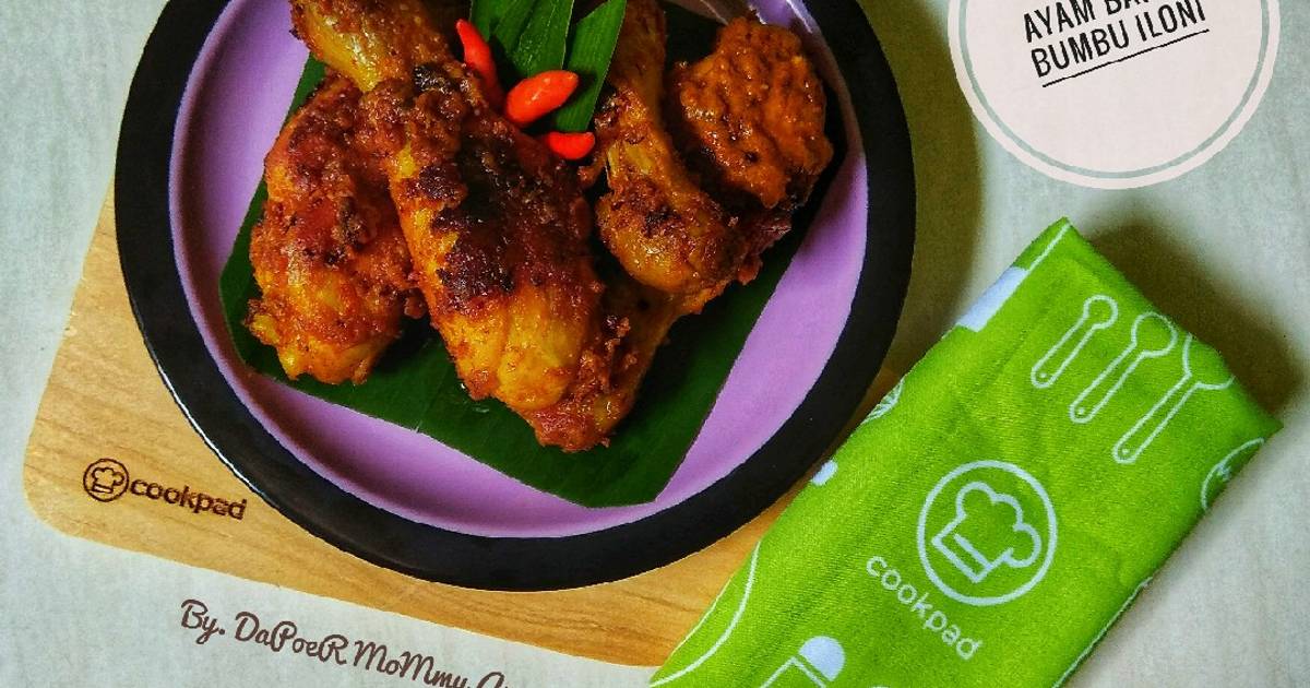 Resep Ayam Bakar Bumbu Iloni oleh Restu (Mommy Ano_ieL) - Cookpad