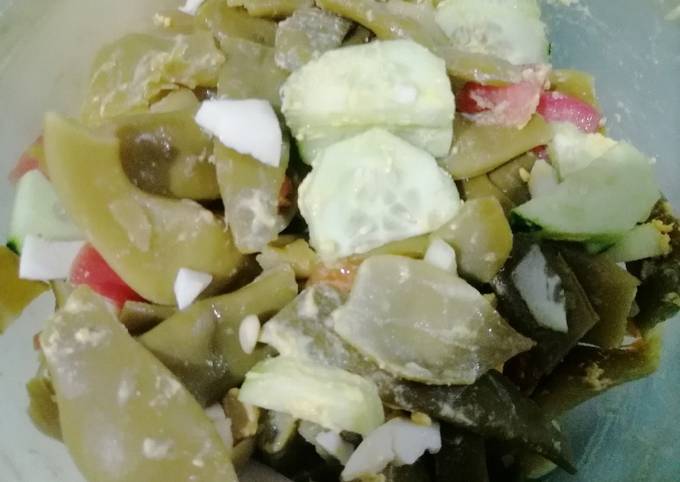 Ensalada de chaucha, huevo, tomate y pepino Receta de Agustina Cocina 👩 ...