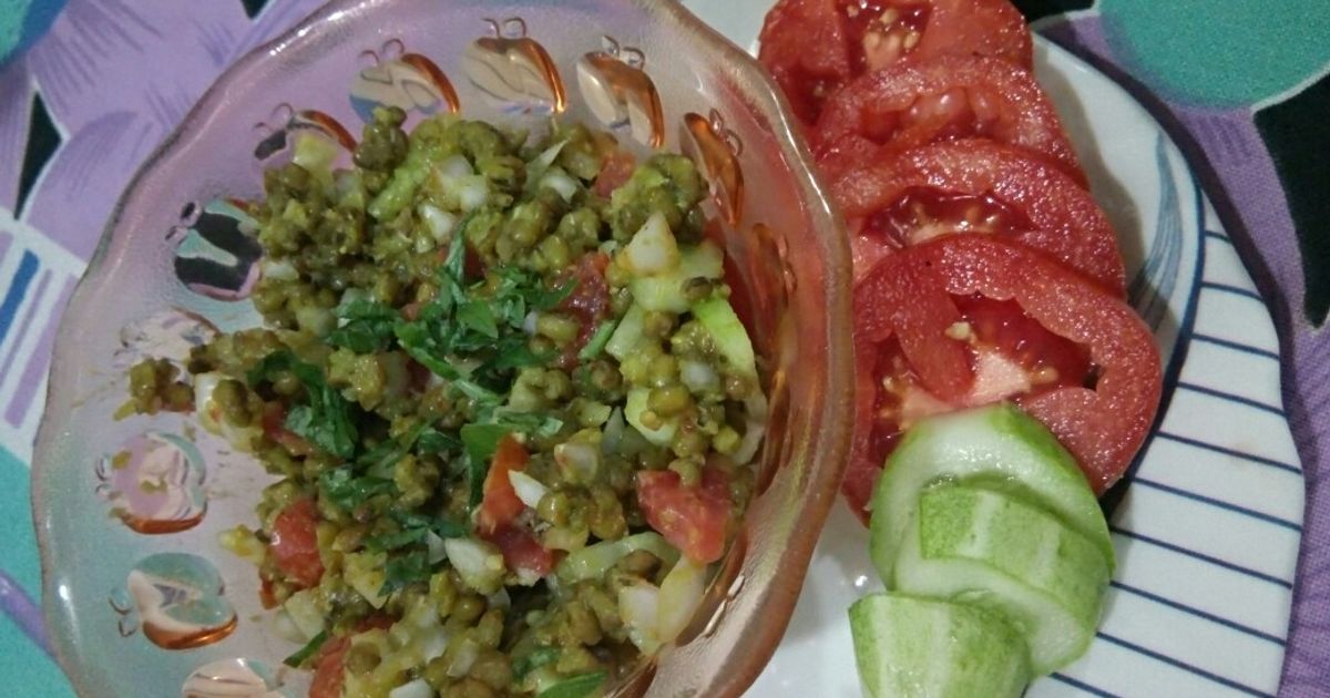 Green Gram Chaat Recipe by Dipti Bhatia - Cookpad